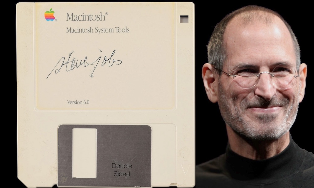 A floppy disk signed by Steve Jobs may fetch $7.5k at auction – Apple Must A floppy disk signed by Steve Jobs may fetch $7.5k at auction – Apple Must