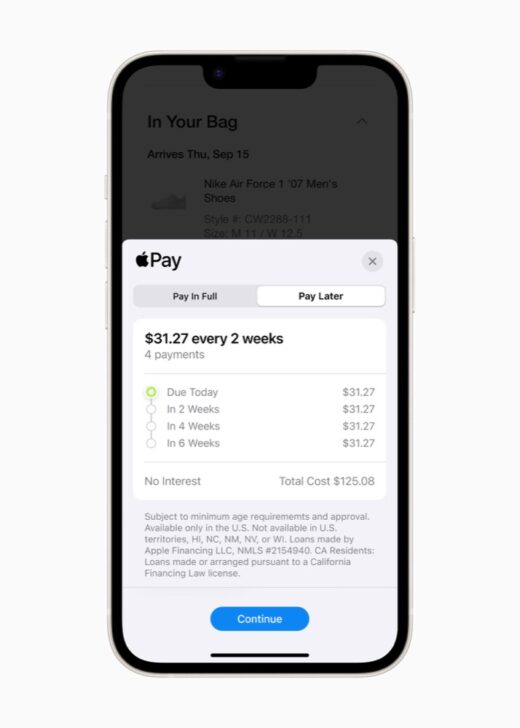 Apple soft launches invite-only Apple Pay Later in US – Apple Must